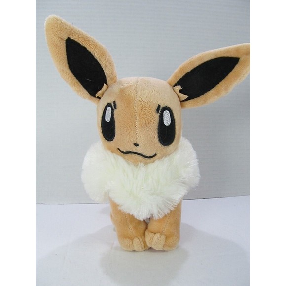 Takara | Toys | Eevee Pokemon Tan Fox Big Tail Takara Tomy Plush 9 ...